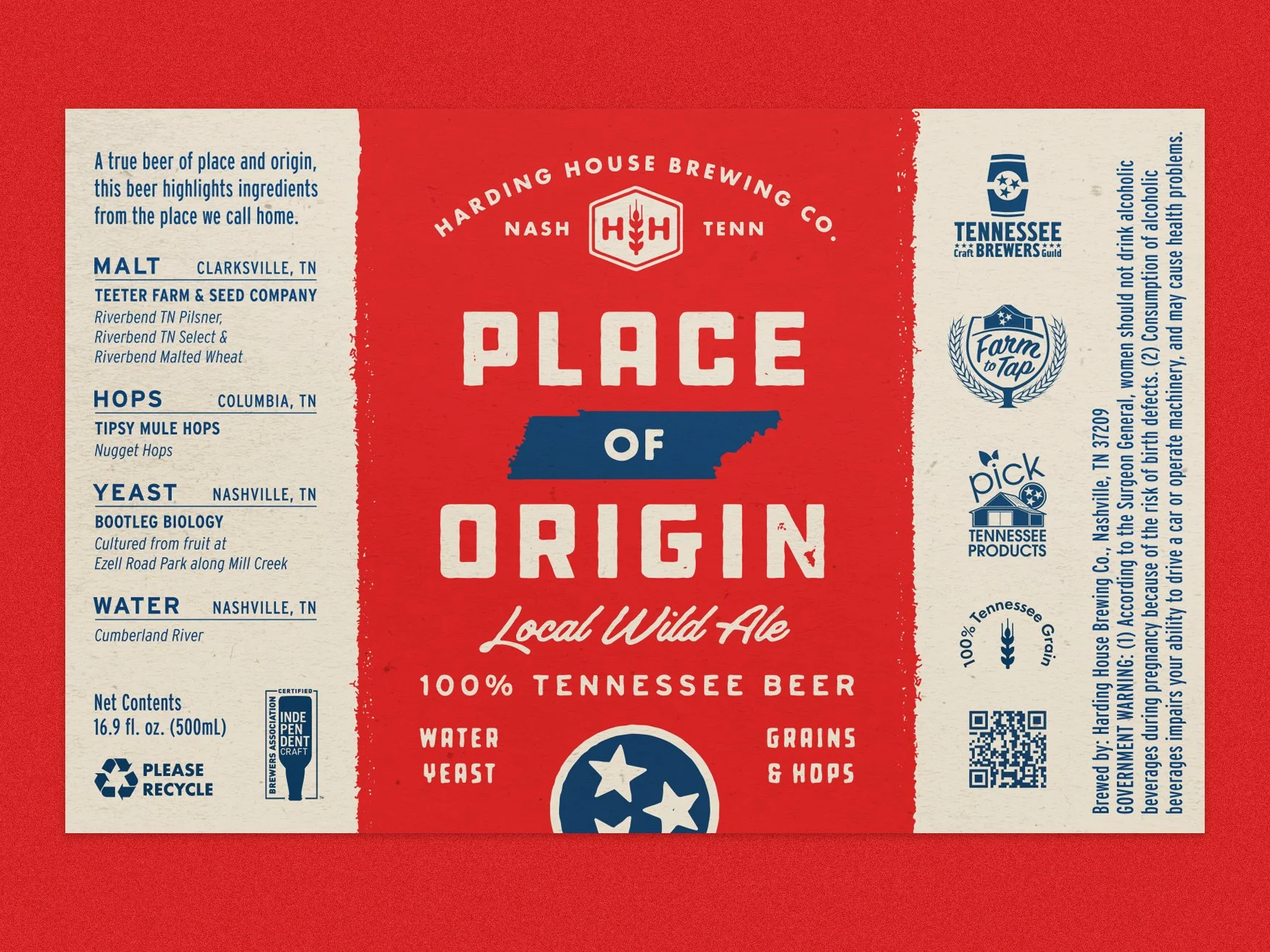Harding House Brewing Co. — Joseph Ernst Design Studio