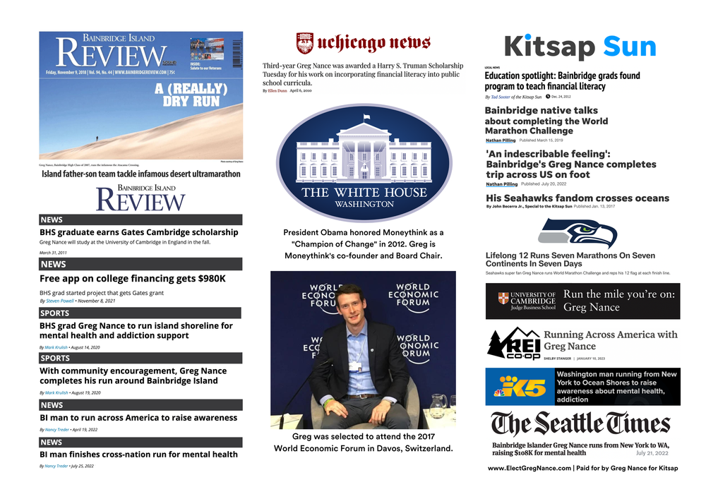 Meet Greg — Elect Greg Nance for WA State Rep