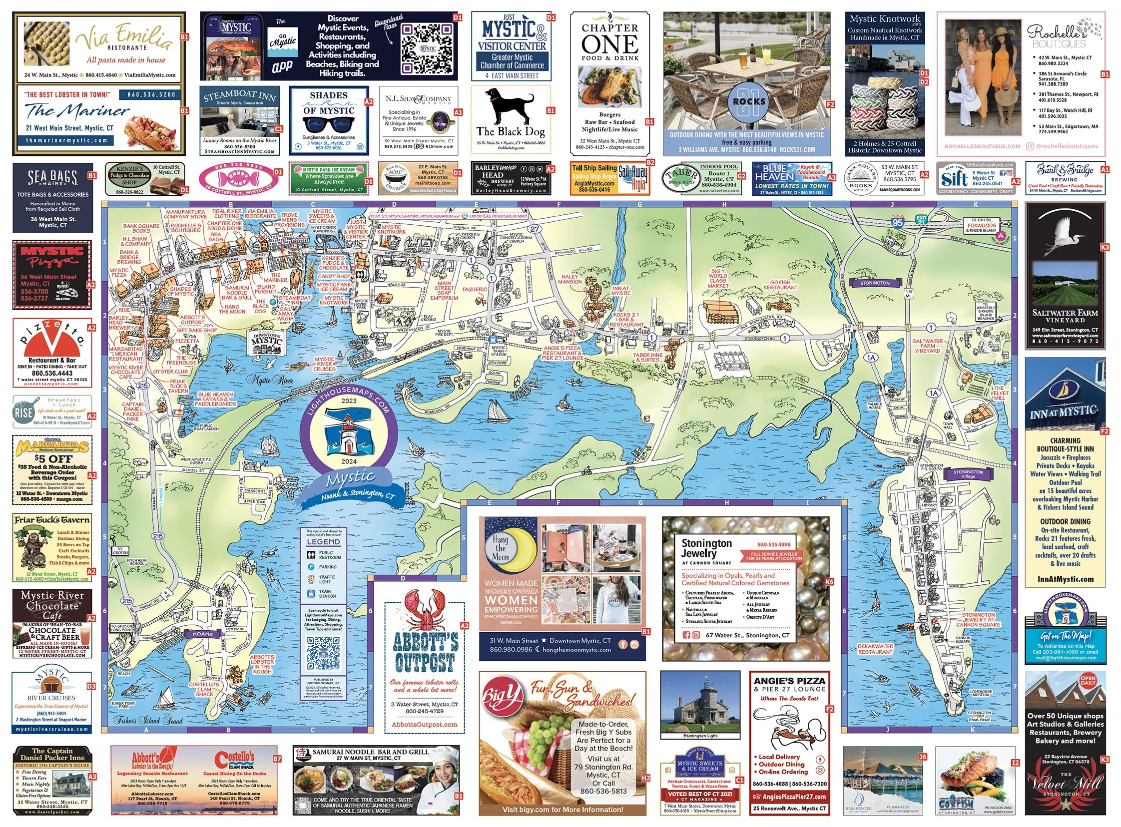 Mystic Map — LIGHTHOUSE MAPS