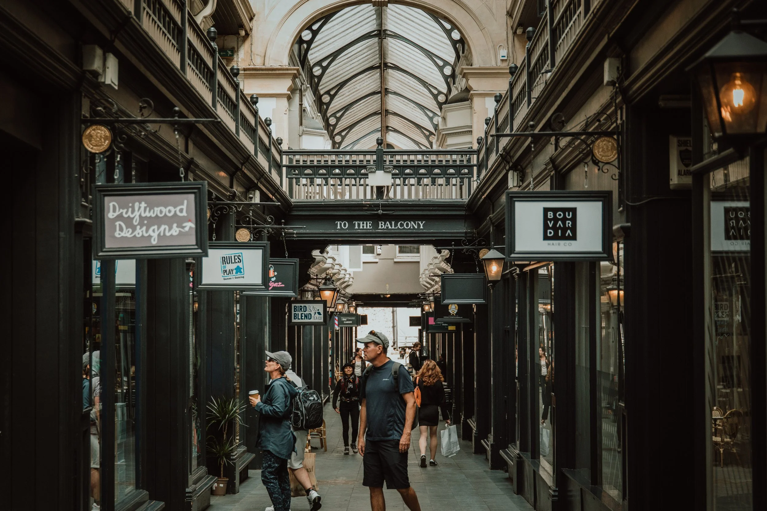 Tours of Cardiff — City of Arcades