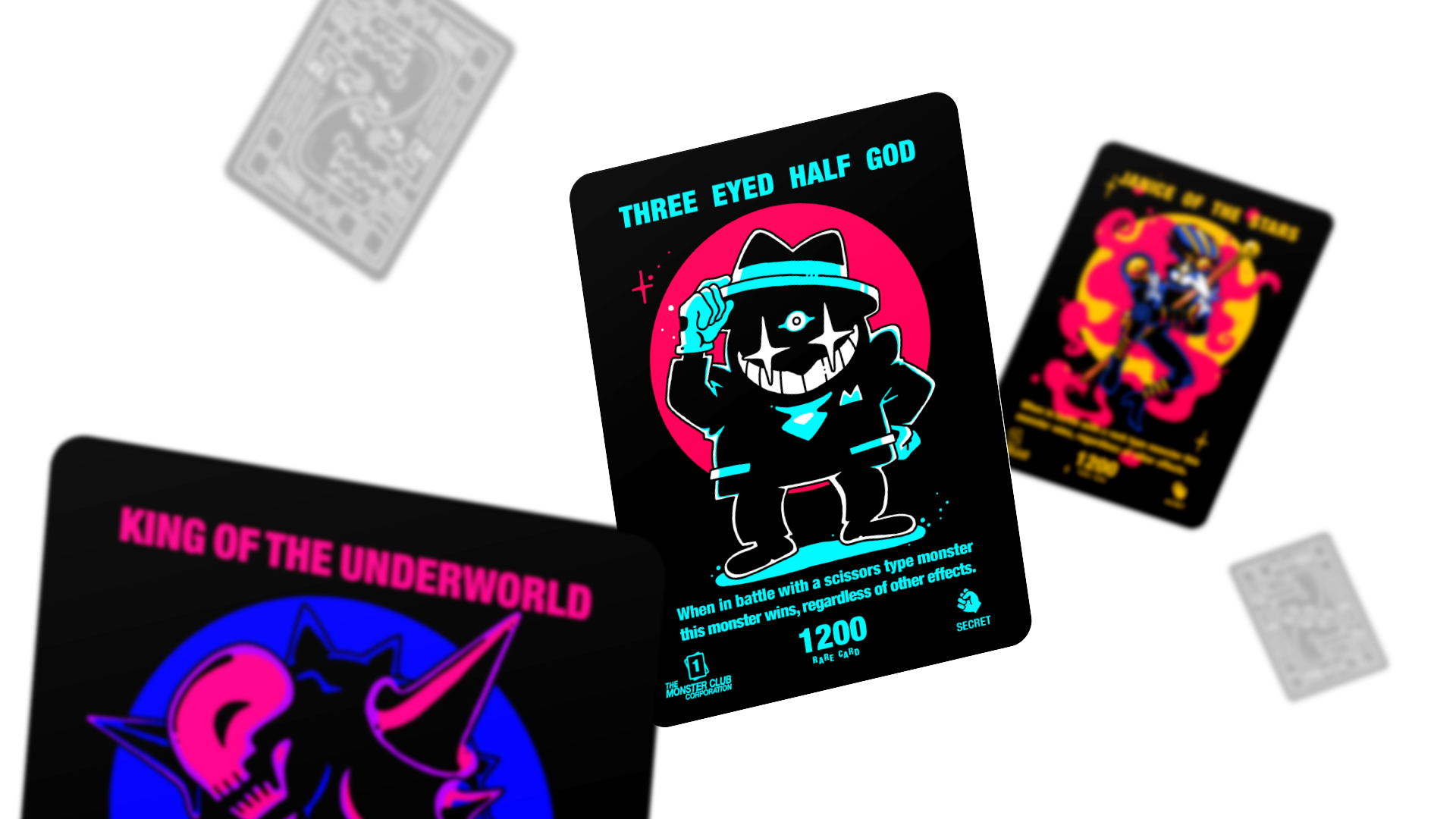 Secret Cards — The Monster Club Corporation