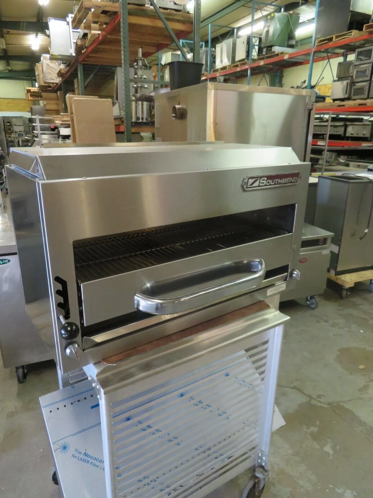 Southbend 4601DD-4TR 60" 2 Burner Range w/ Griddle & Salamander Broiler ...