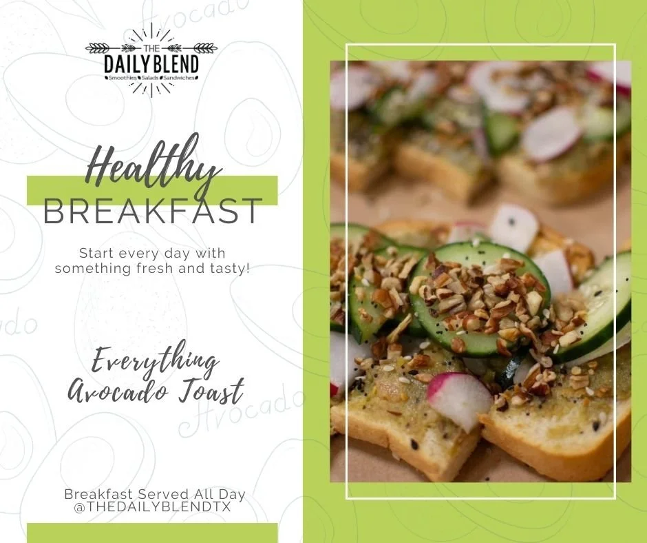 | THE DAILY BLEND | Sandwiches - Smoothies - Salads