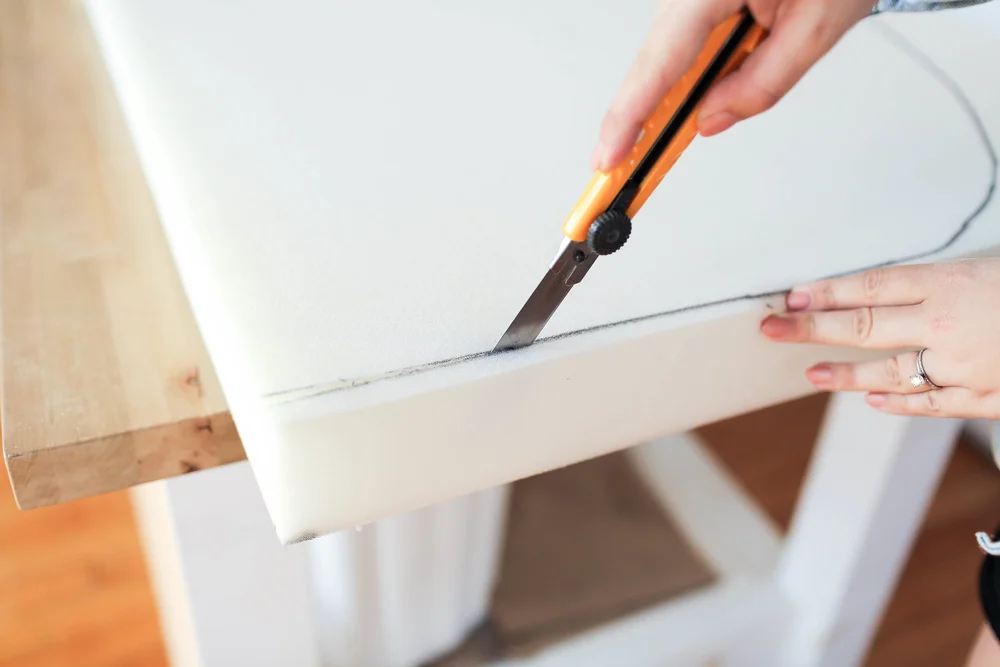 DIY Rounded Pink Headboard — The Sorry Girls