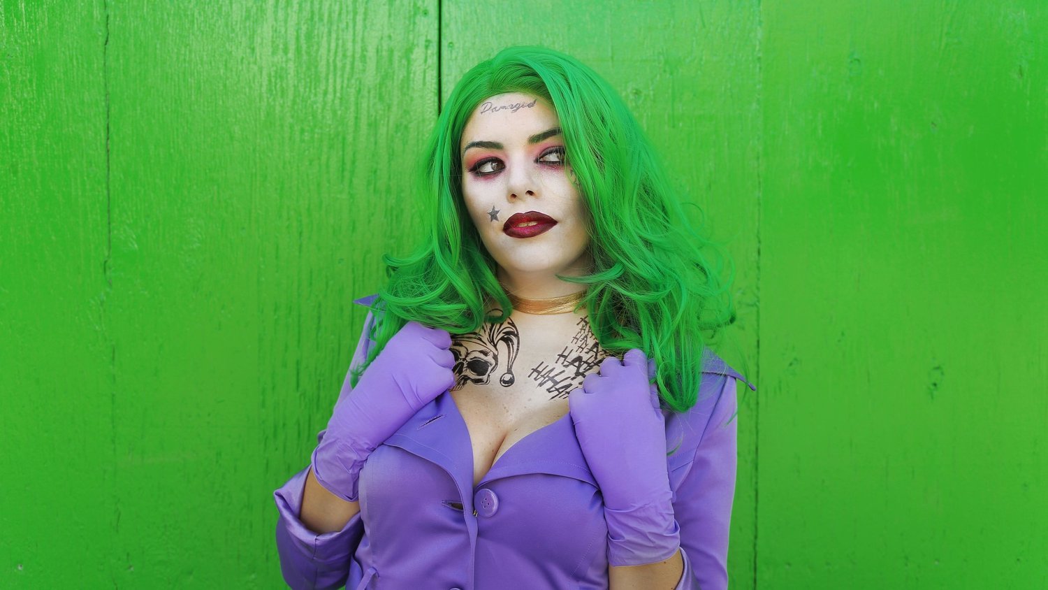 DIY SUICIDE SQUAD JOKER INSPIRED COSTUME — The Sorry Girls