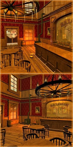Rental Makeover - Saloon Themed — The Sorry Girls