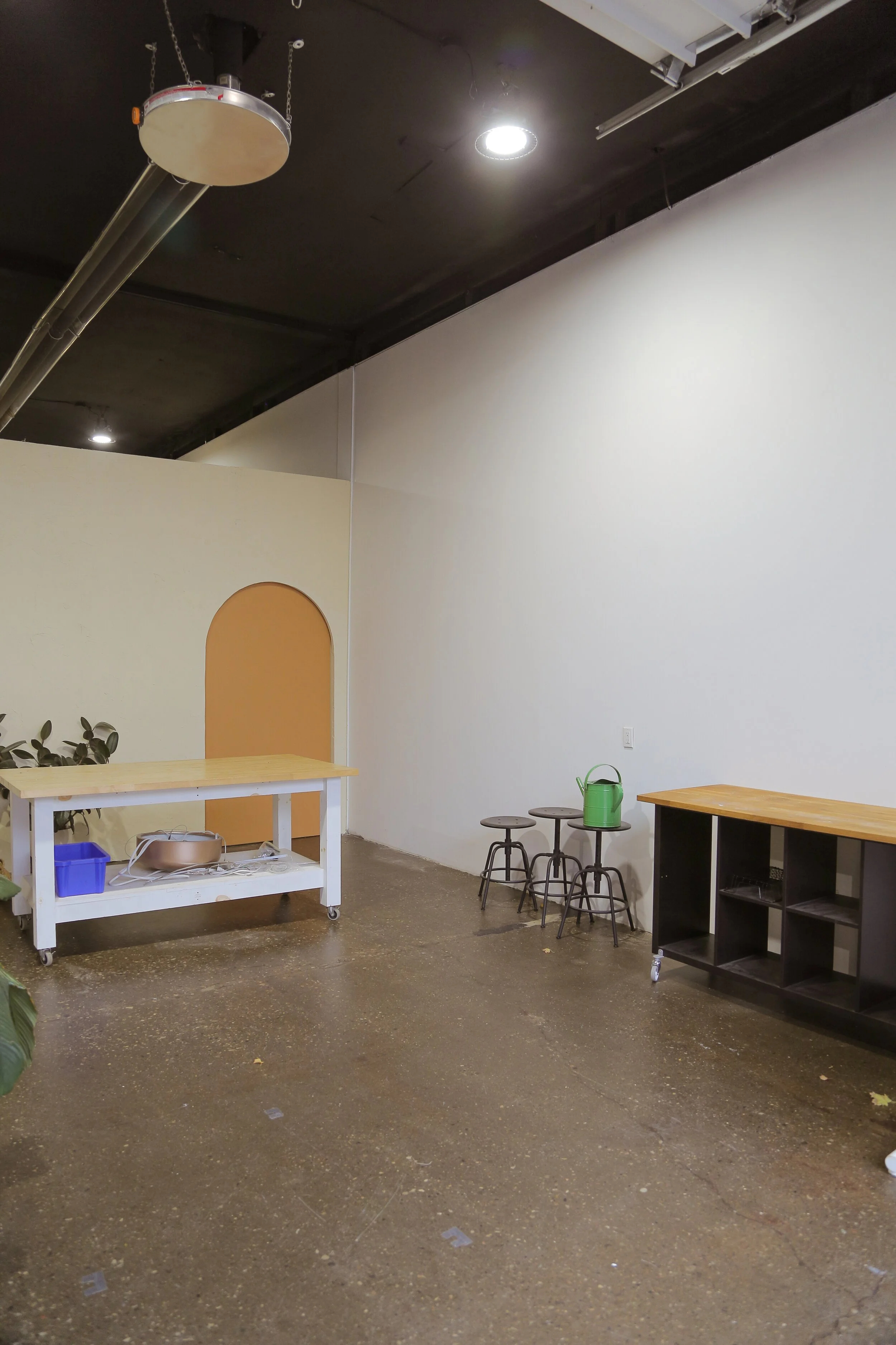 We Built a DIY Wall Divider for Our Studio Makeover - Loft Vibes — The ...