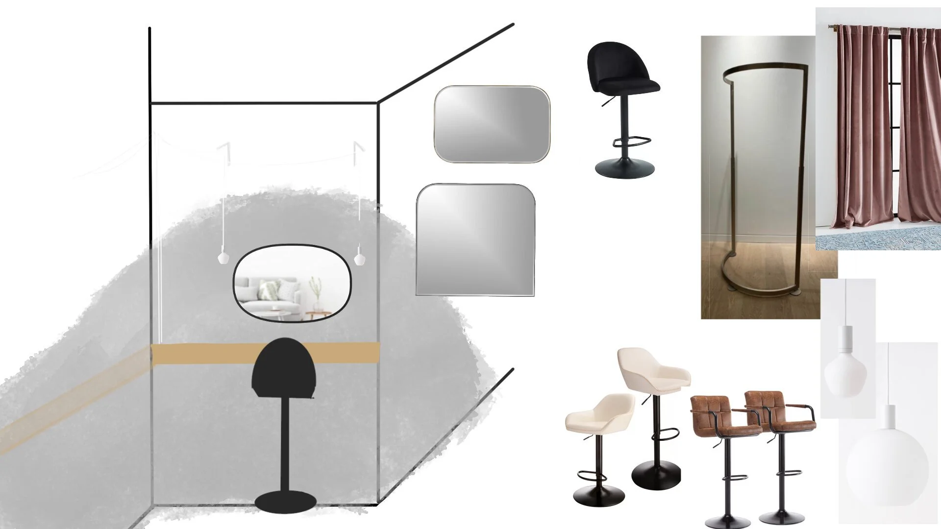 DIY Bright Custom Vanity Makeover - Loft Vibes! — The Sorry Girls