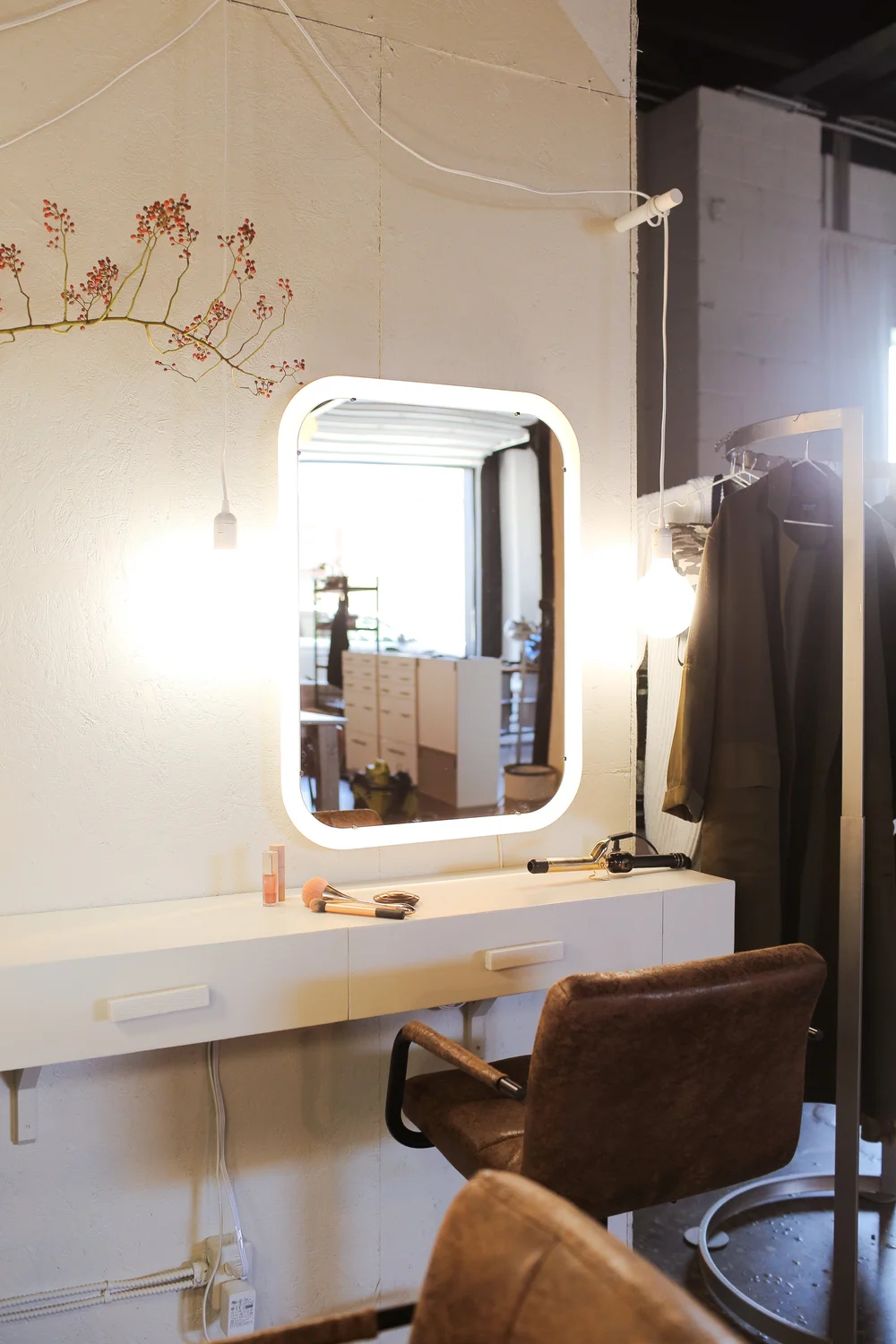 DIY Bright Custom Vanity Makeover - Loft Vibes! — The Sorry Girls