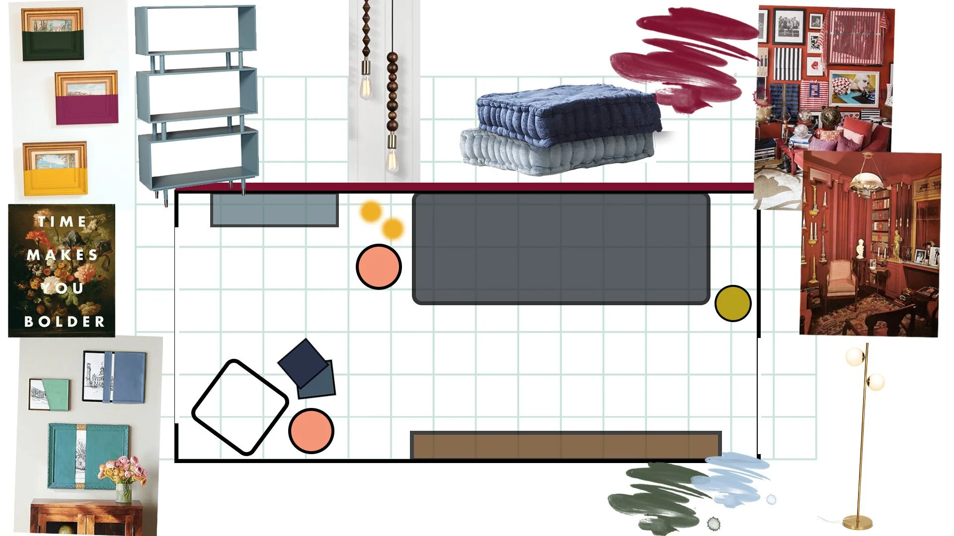 Designing a Vibey Home Office & Bright Mid-Century Living Room! — The ...