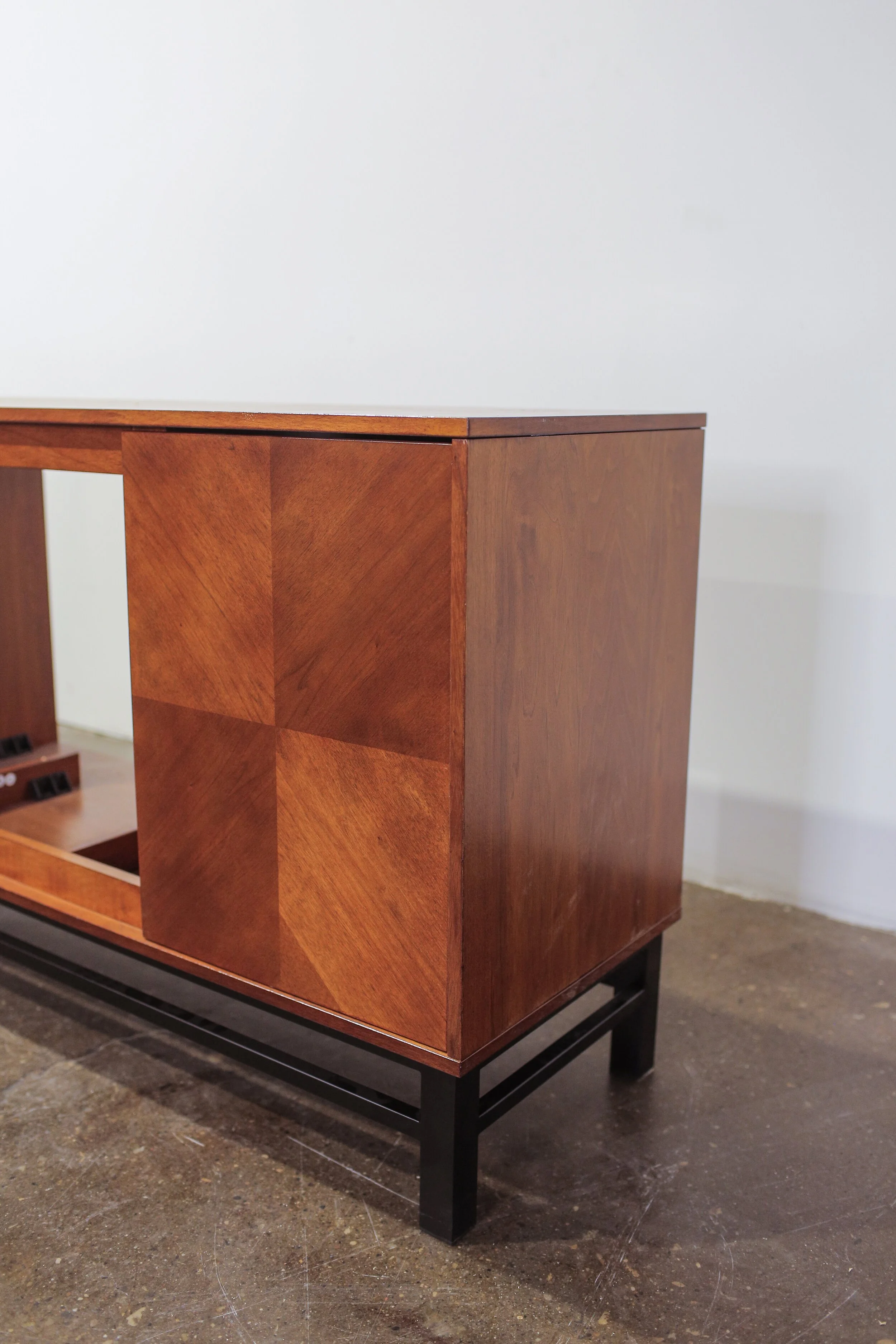 DIY Modern Slatted Wood Sideboard Upcycle — The Sorry Girls
