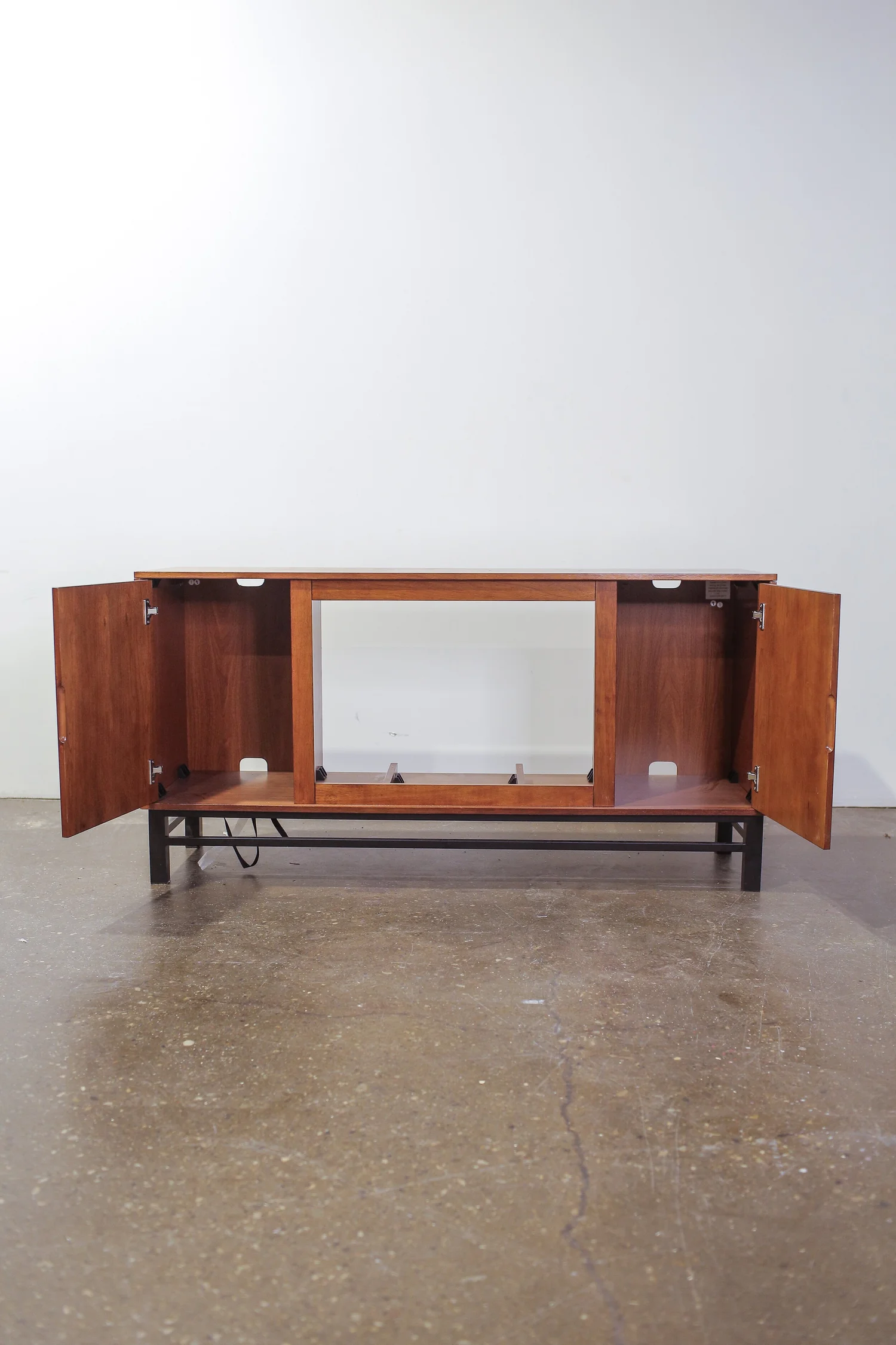 DIY Modern Slatted Wood Sideboard Upcycle — The Sorry Girls