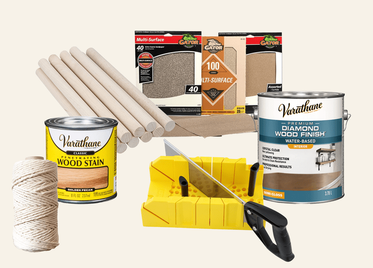 EASY & AFFORDABLE HOME DECOR DIY : Hanging Ladder Decor Display — The ...