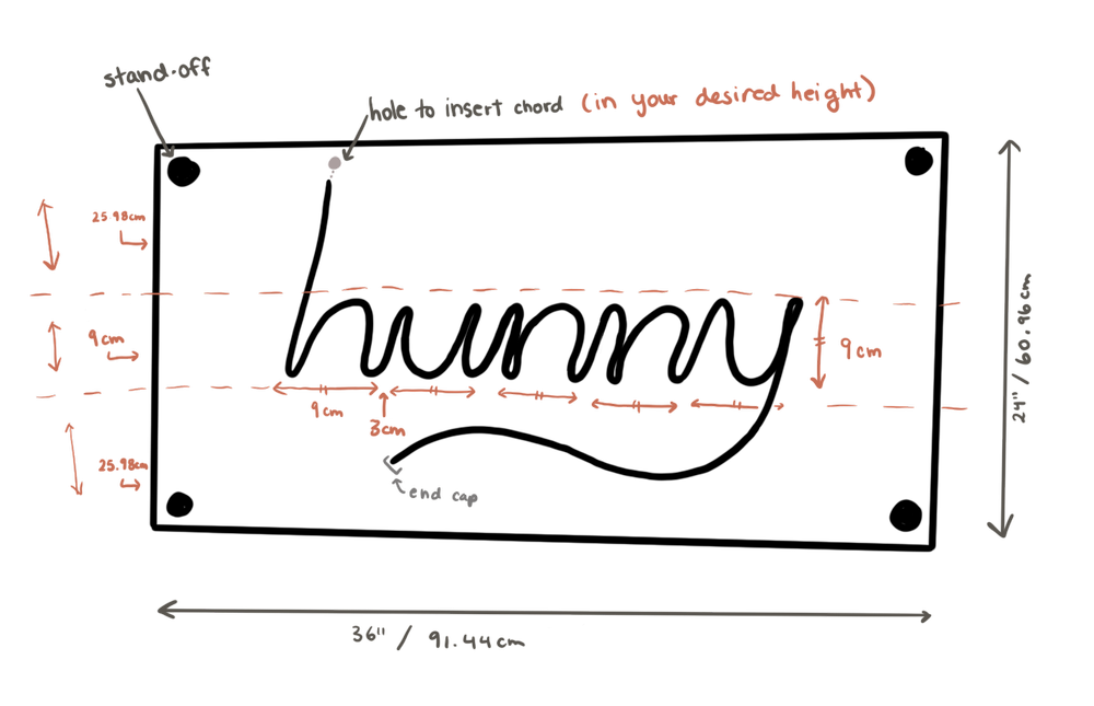 DIY Neon Sign — The Sorry Girls