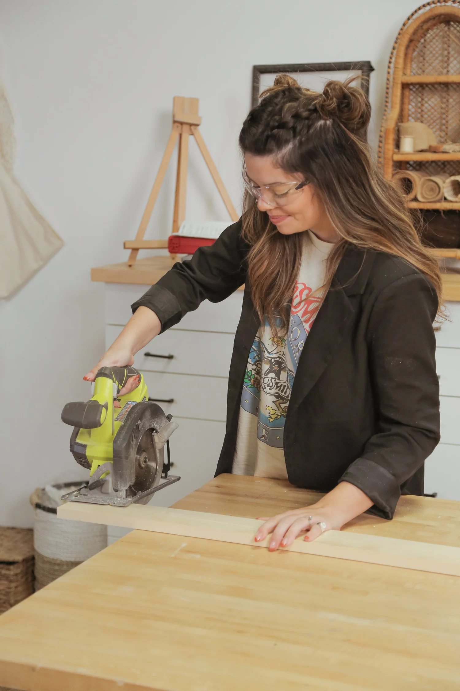 DIY Rattan Partition (step-by-step) — The Sorry Girls