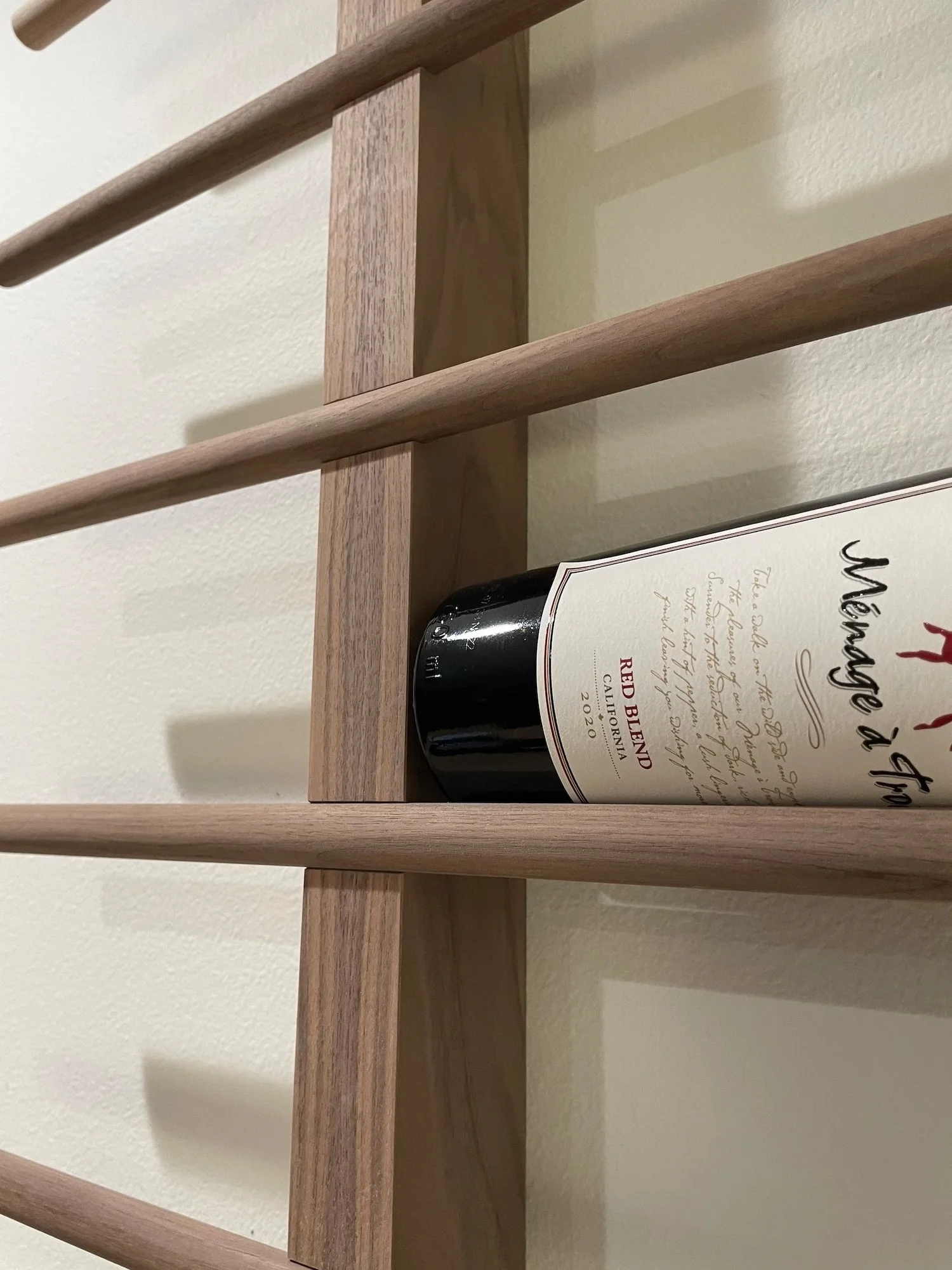 DIY Wall Mounted Wine Rack (Step-by-Step) — The Sorry Girls