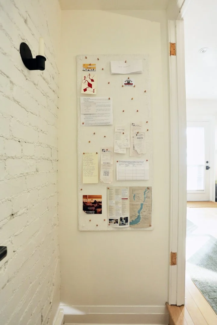 DIY Fabric-Covered Pinboard — The Sorry Girls