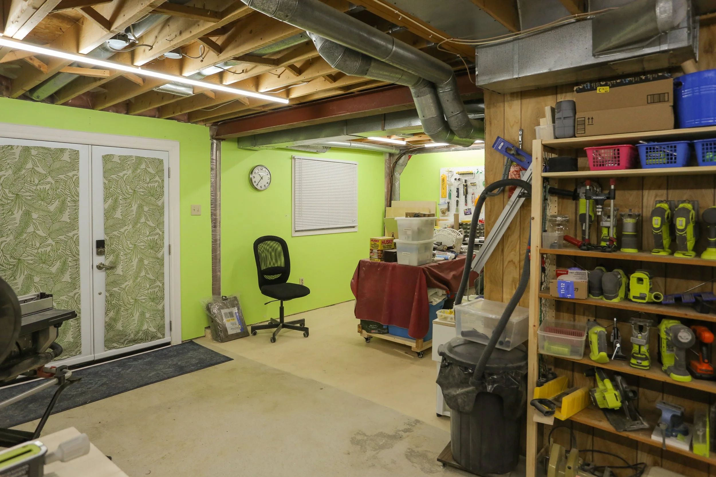 Complete Workshop Makeover — The Sorry Girls