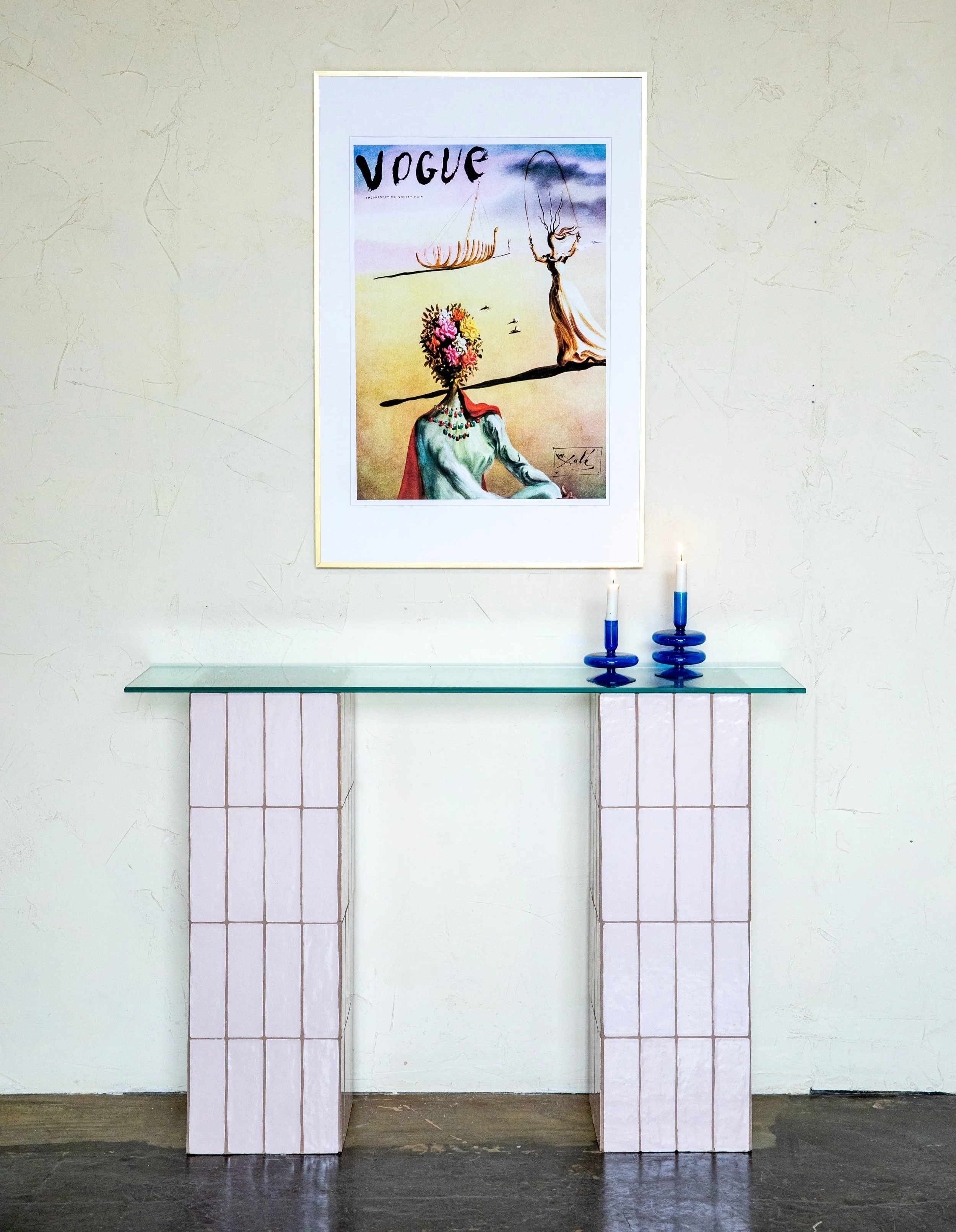 Tiled Console Table — The Sorry Girls