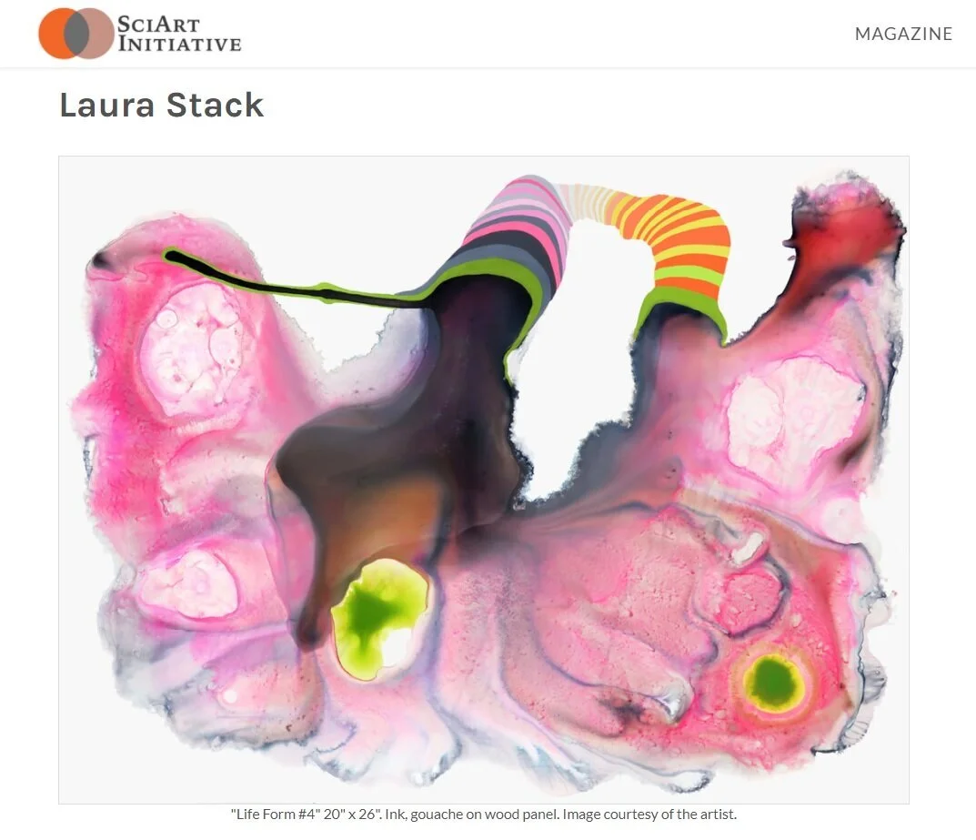 SCIART Magazine "Culture of Contamination" — Laura Stack Art | Abstract ...