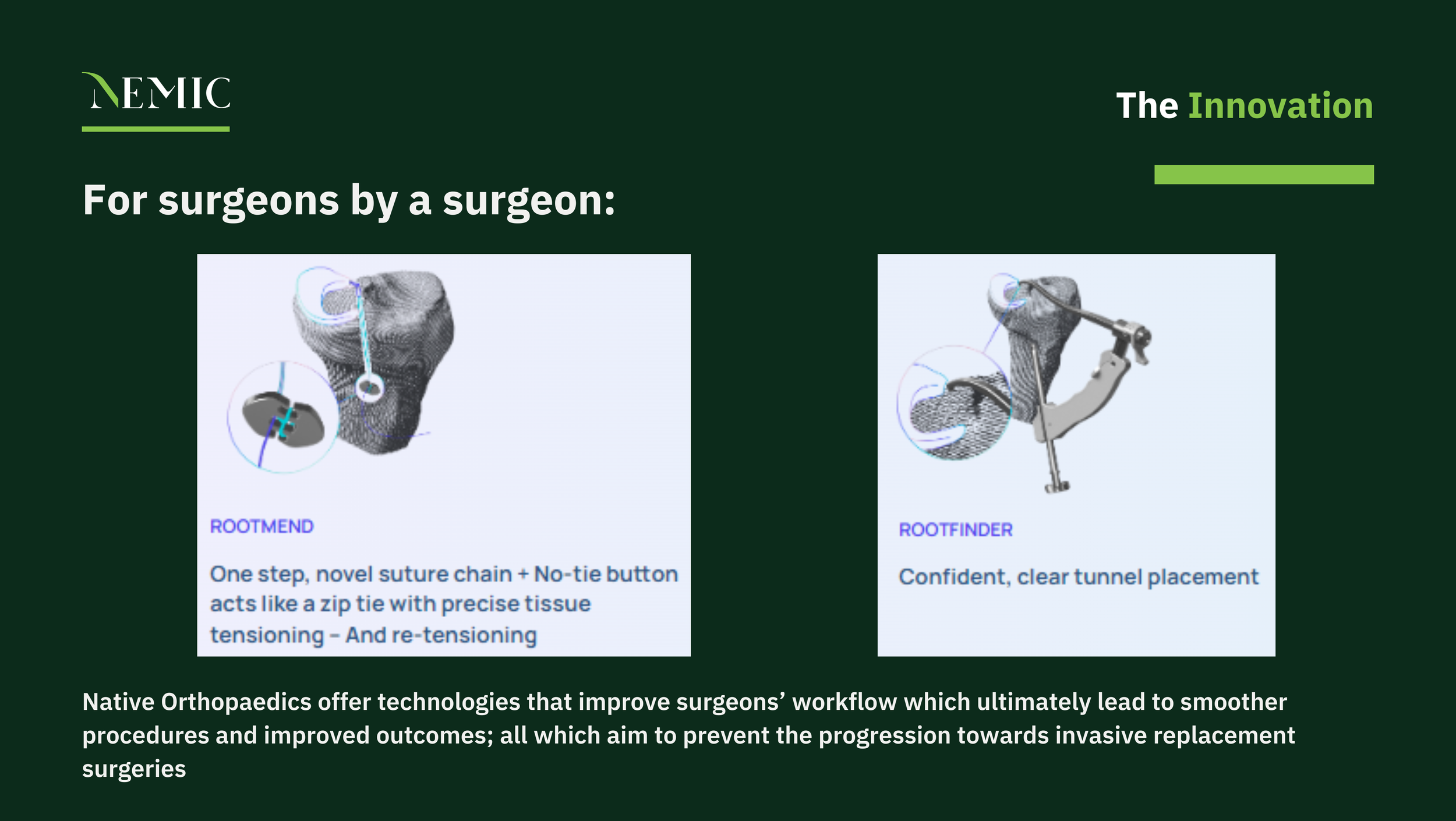 Startup Spotlight: Native Orthopaedics — Empowering surgeons to restore ...