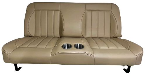 Classic Truck Bench Seat 60" wide Semi Custom with Houndstooth Fully ...