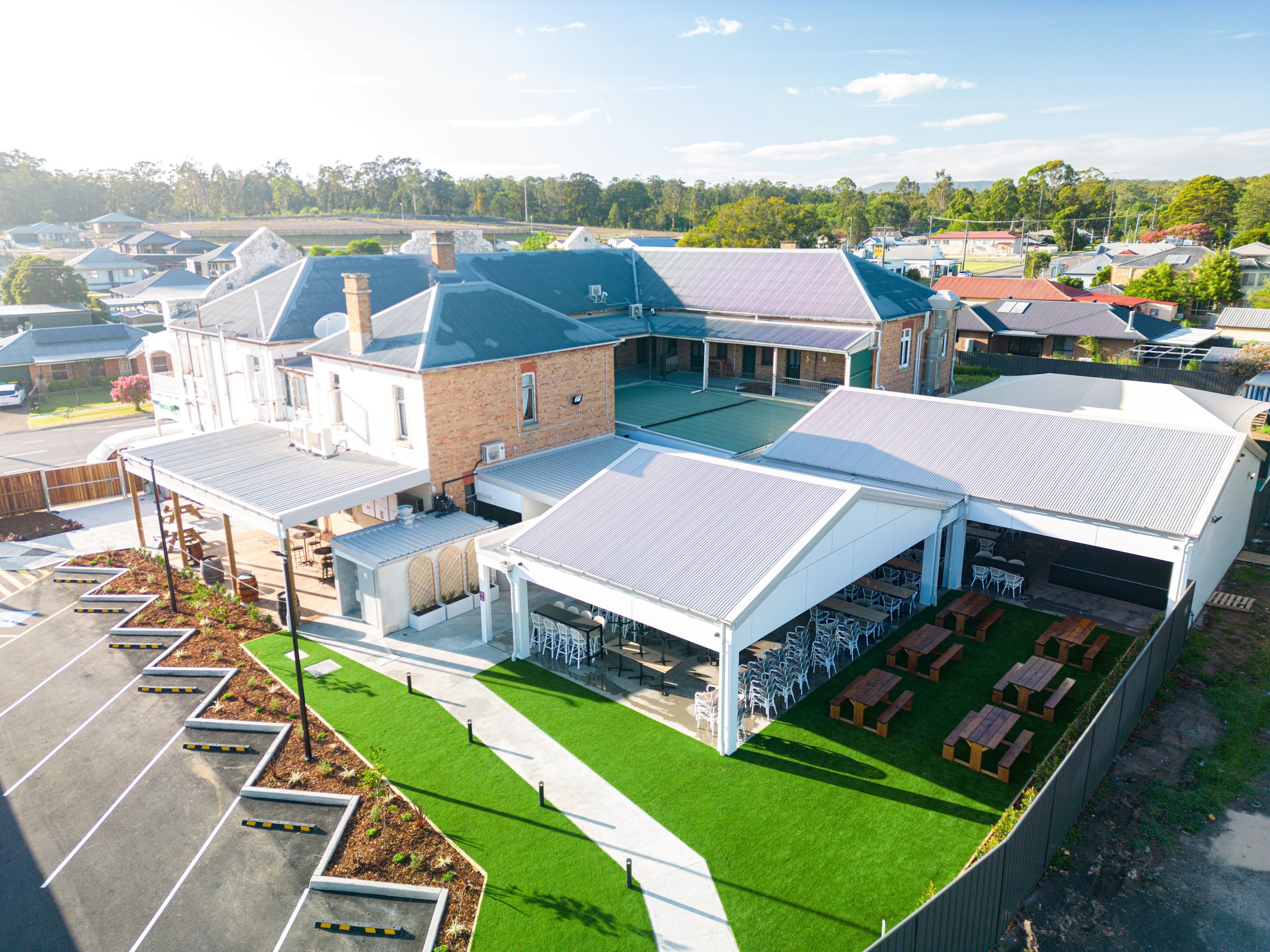 The Bellbird Hotel Extension, Hunter Valley NSW — Hergs Weld