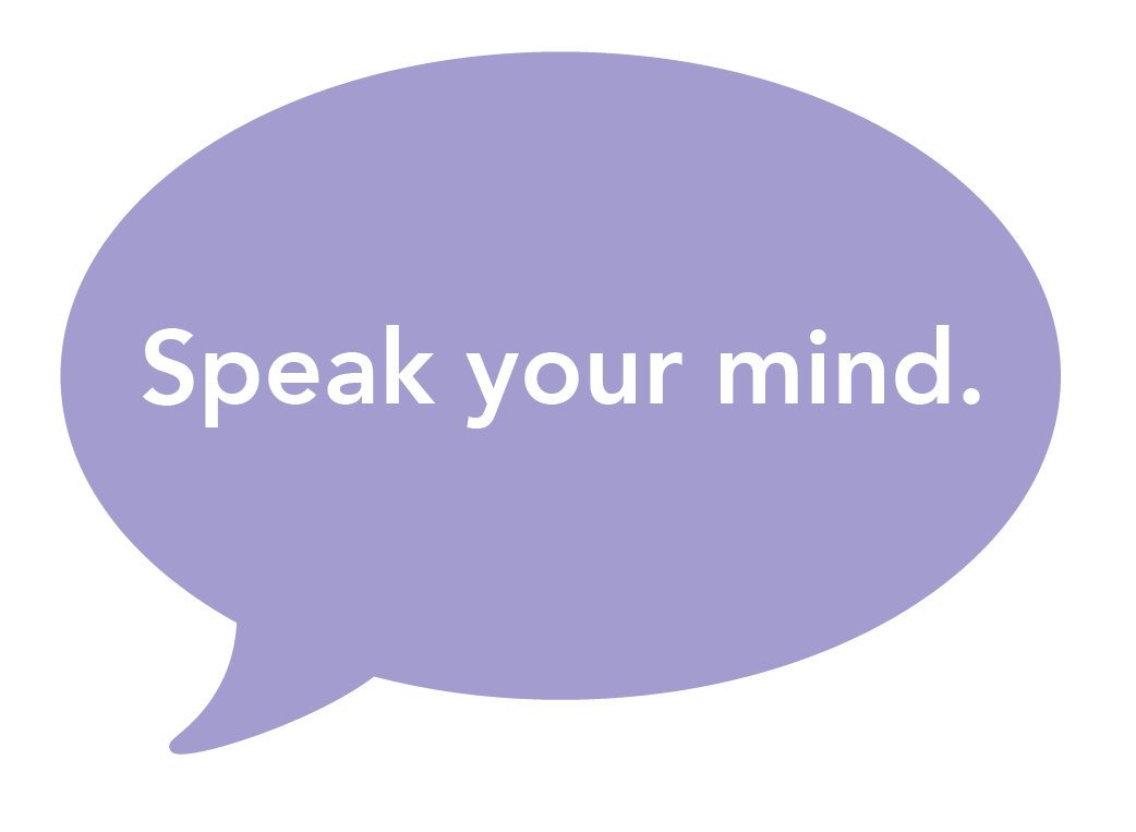 Speak Your Mind
