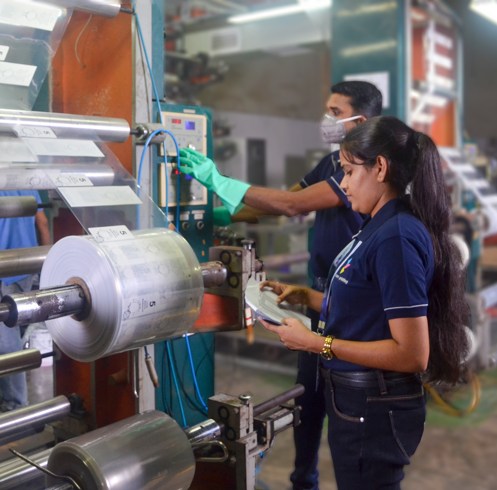 Modern printing design