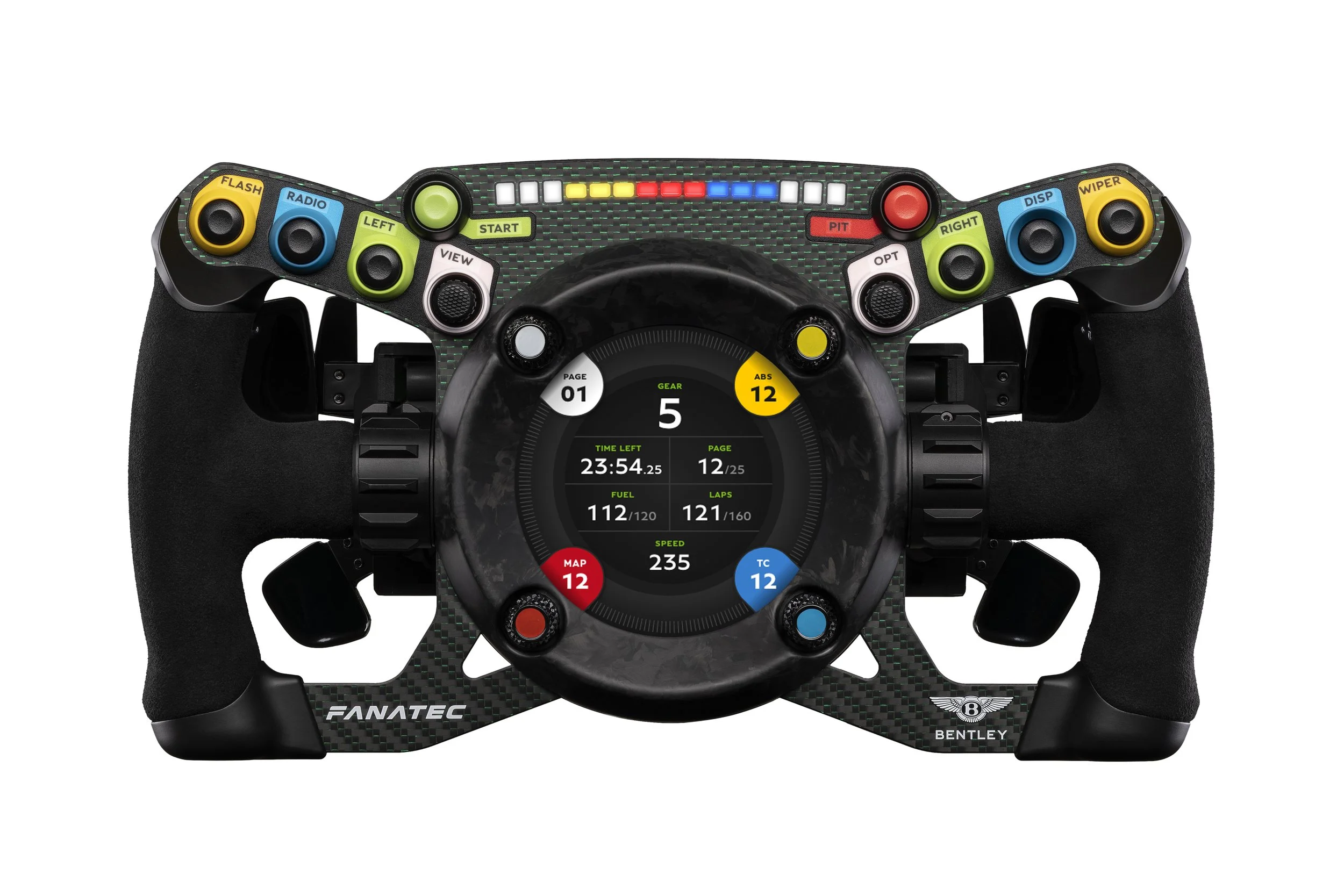 Elevate Your Sim Racing: The Fanatec Bentley GT3 Podium Steering Wheel ...