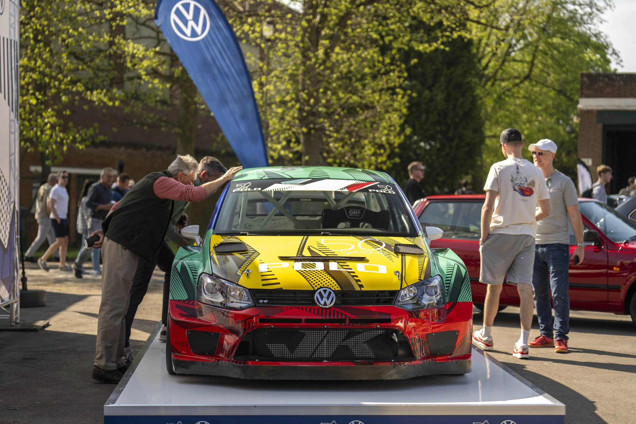 Volkswagen Polo 50th Anniversary Harlequin Livery Unveiled — Bisiluro