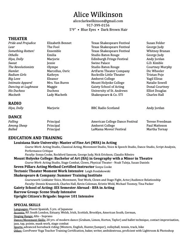 Alice Clark Wilkinson