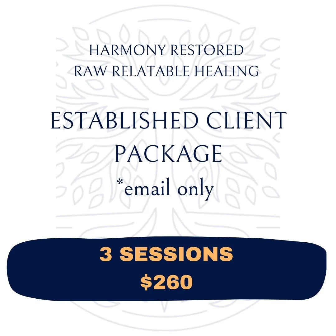 Established Client Email Package - 12 Sessions — Harmony Restored ...