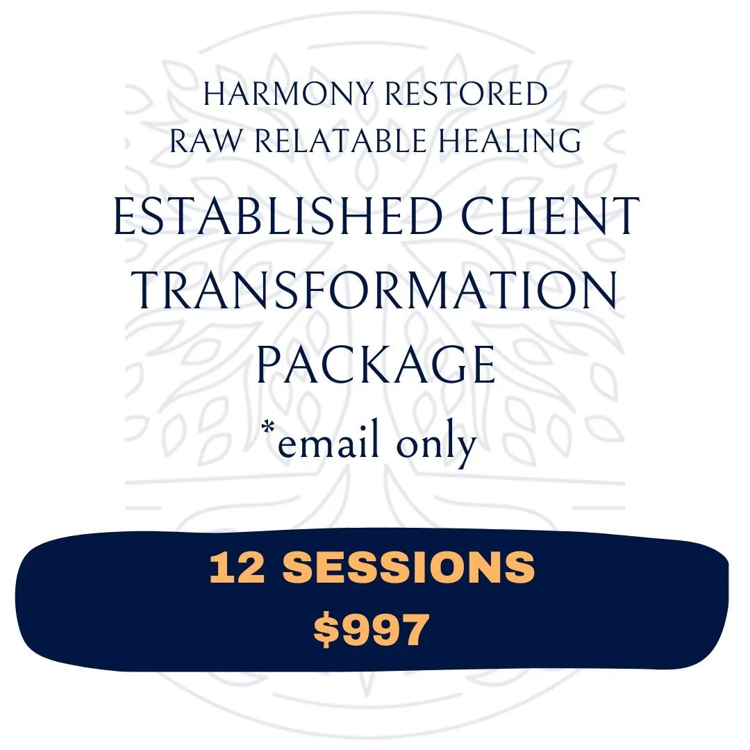 Established Client Email Package - 6 Sessions — Harmony Restored | Emotion Code Therapy, Goodbye ...