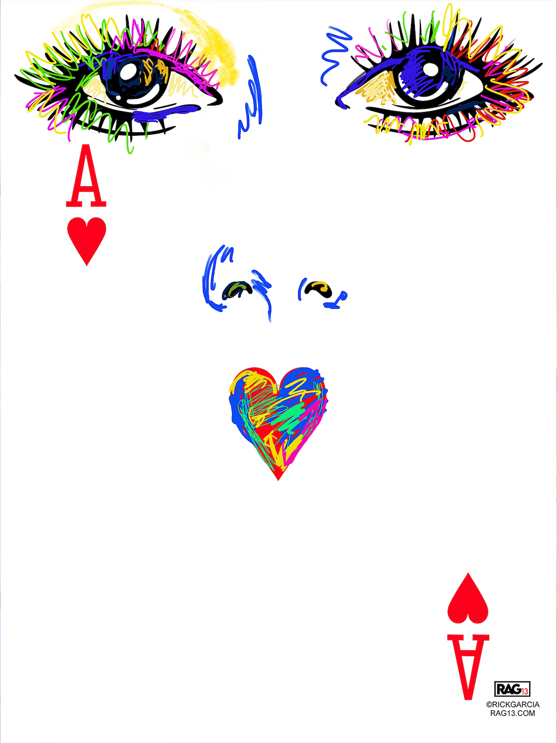 "ACE FACE" EYE COLOR — RAG13
