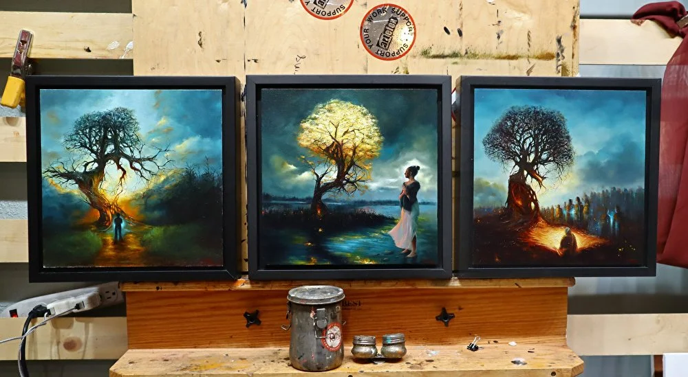 The Giving Trees (3 painting series package) — Christopher Remmers ...