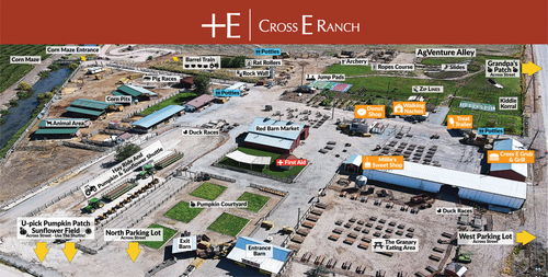 Yard Map — Cross E Ranch