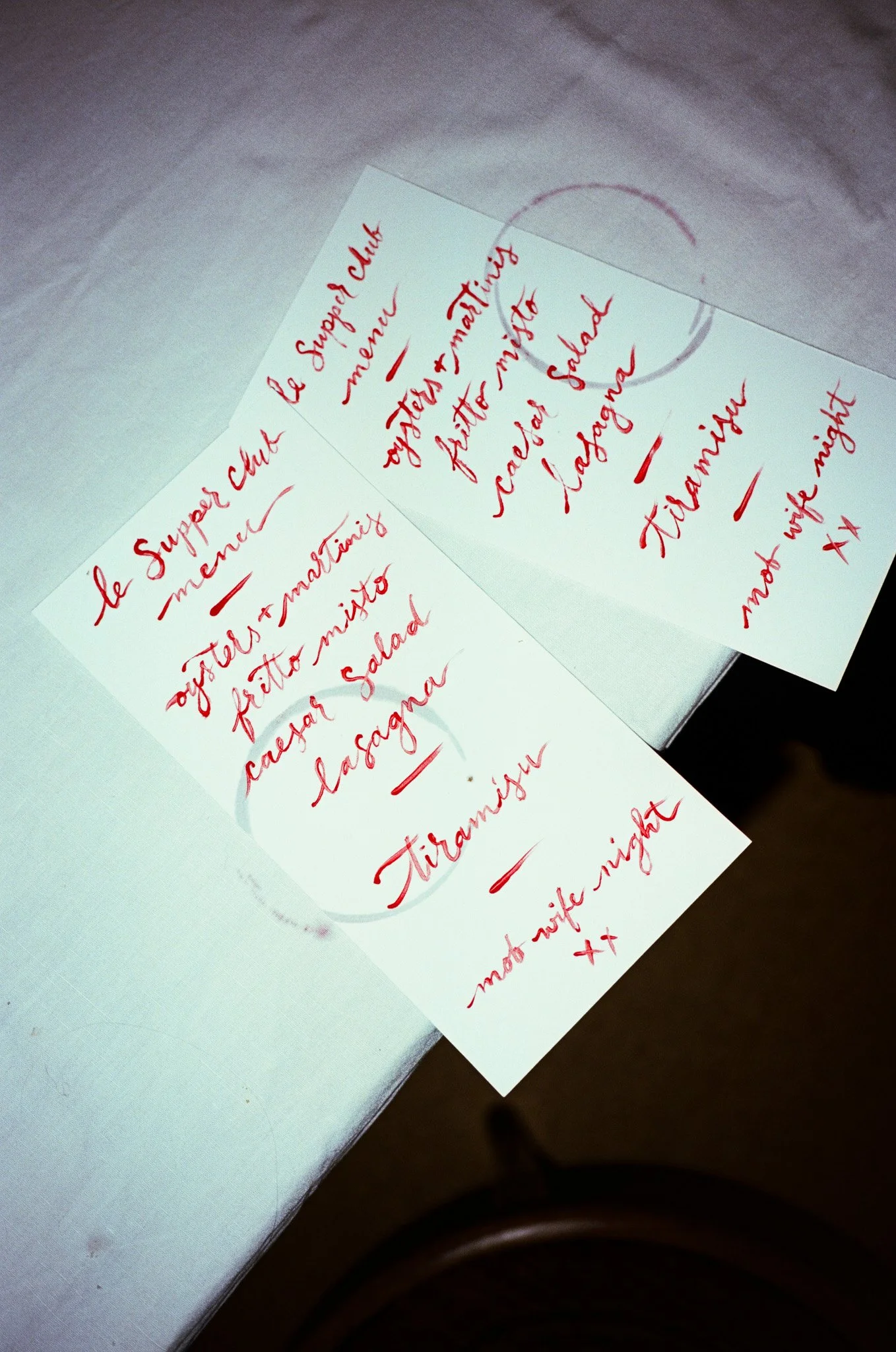 Mob Wife Dinner — Le Supper Club