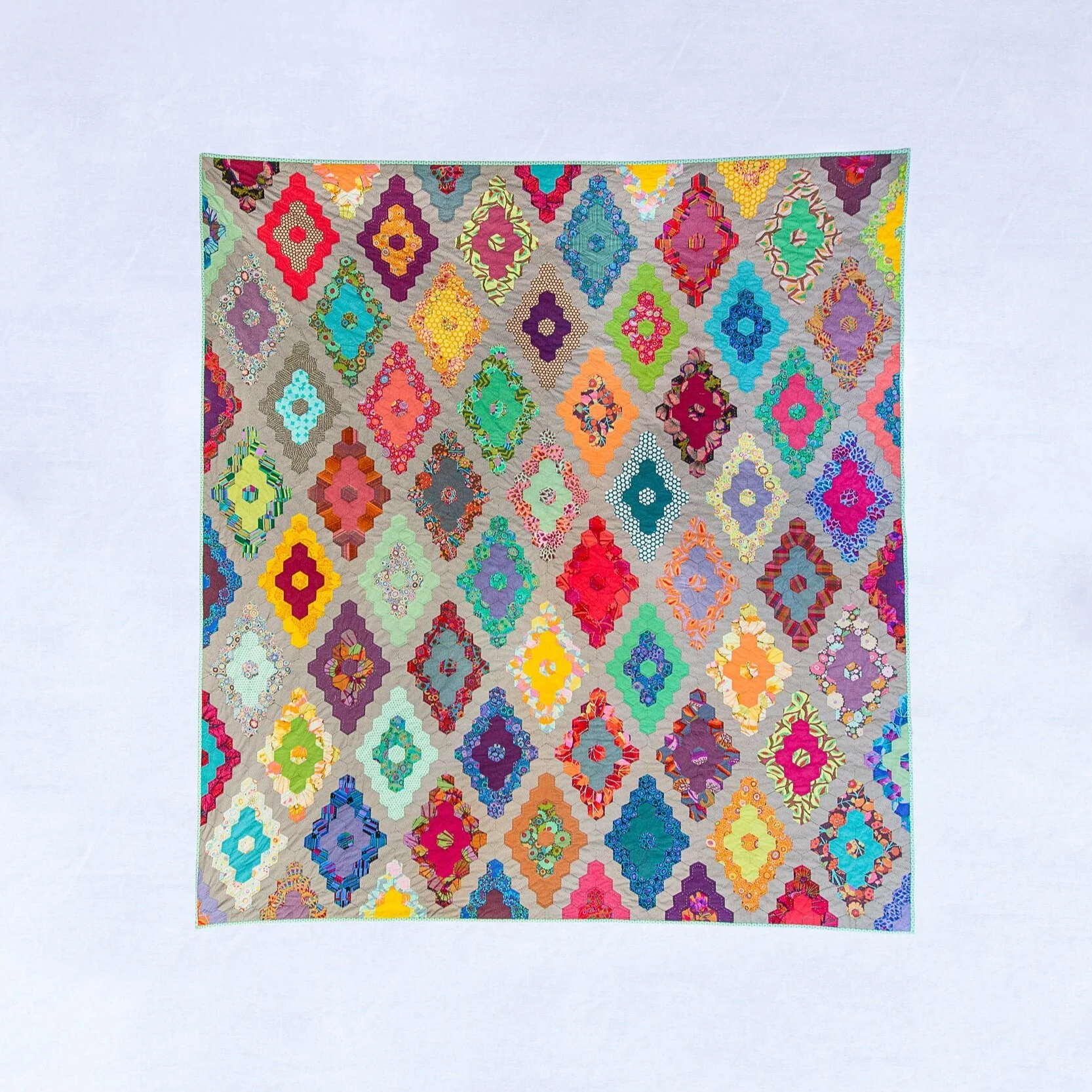 Field of Hexagons Pattern and Template — Mel Storey Patchwork