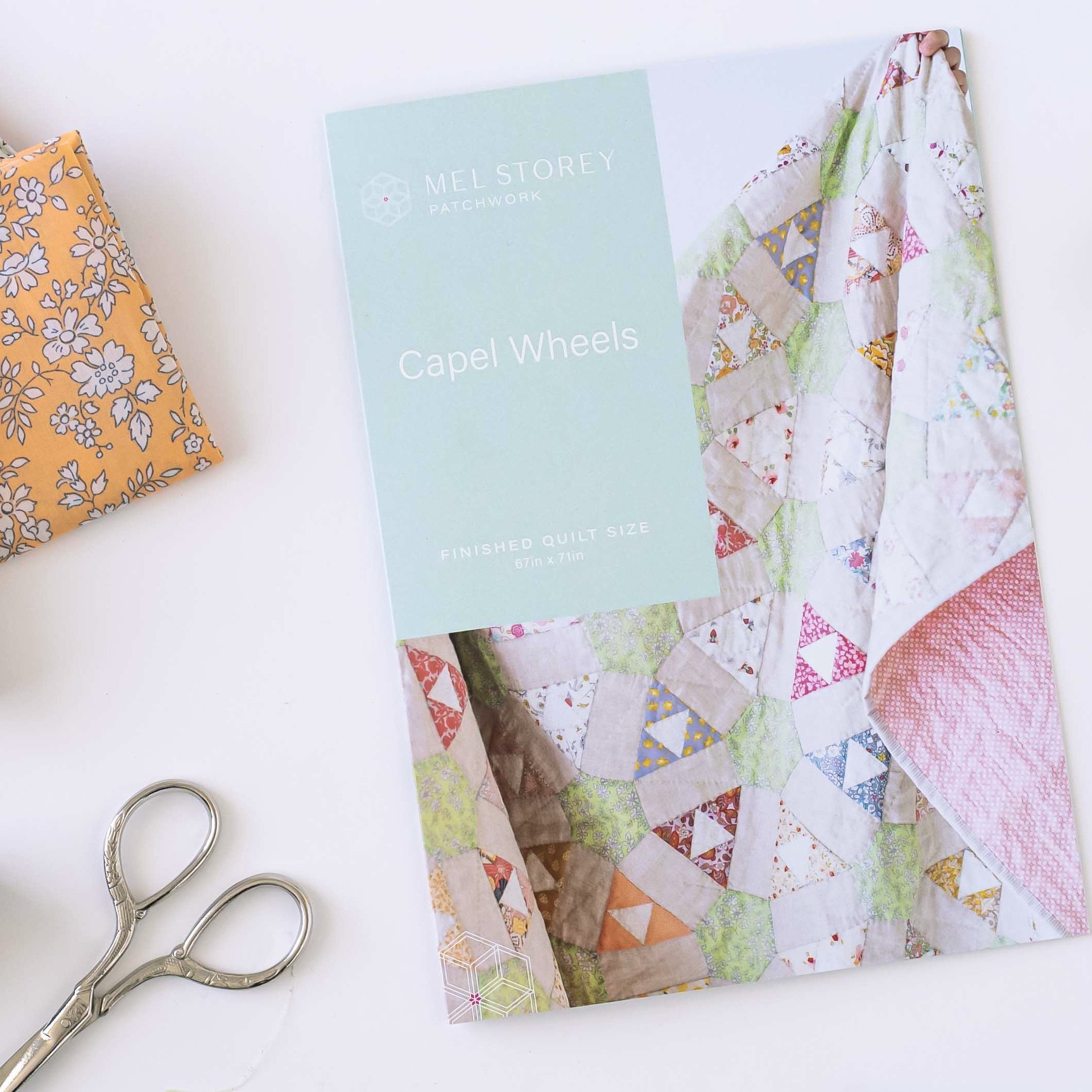 Capel Wheels Quilt Pattern and Template Set — Mel Storey Patchwork