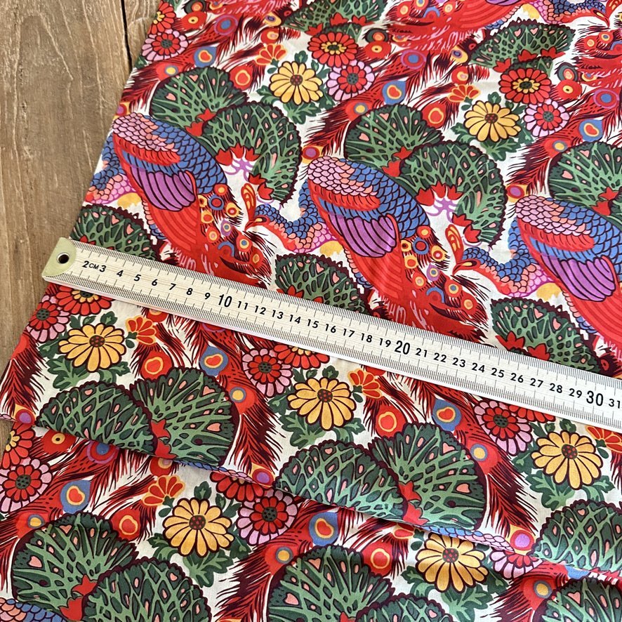Peacock Dandy A - Liberty Tana Lawn Organic — Mel Storey Patchwork