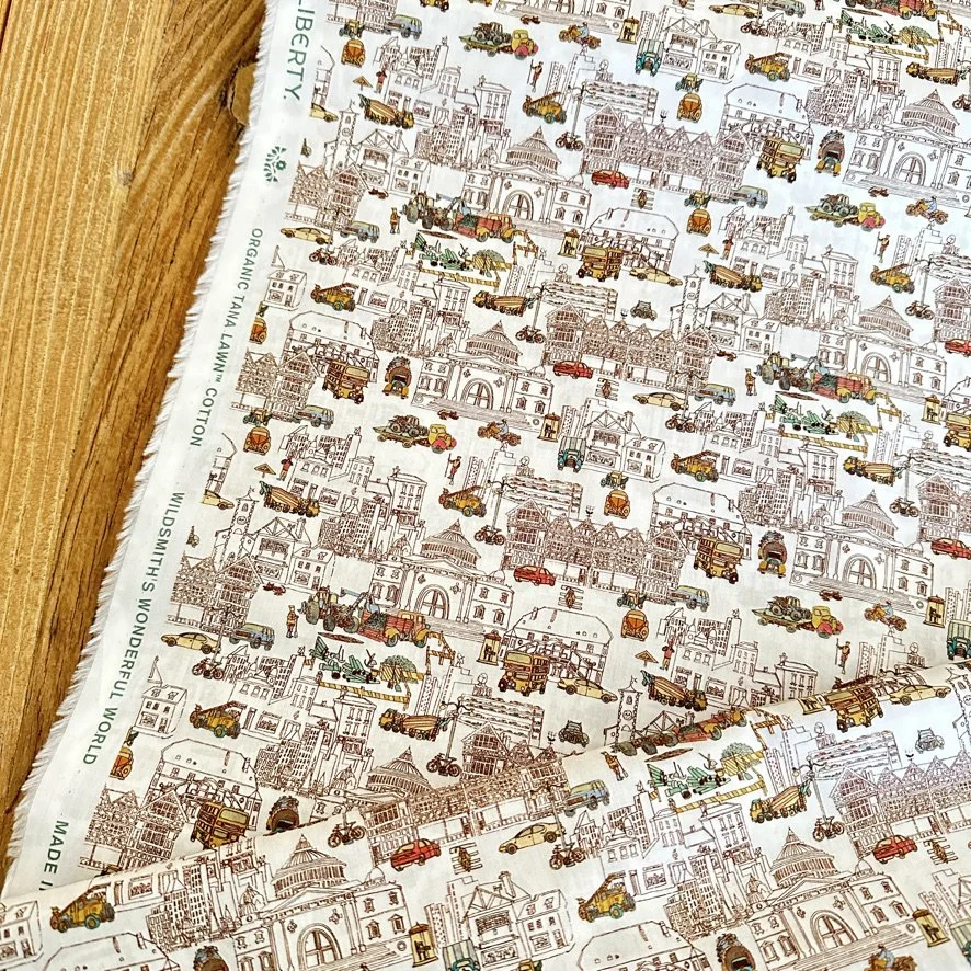 London's Calling B - Liberty Tana Lawn Organic — Mel Storey Patchwork