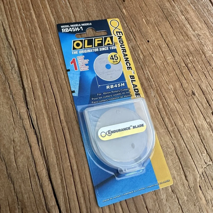 45mm Olfa Rotary Cutter Endurance Blade — Mel Storey Patchwork
