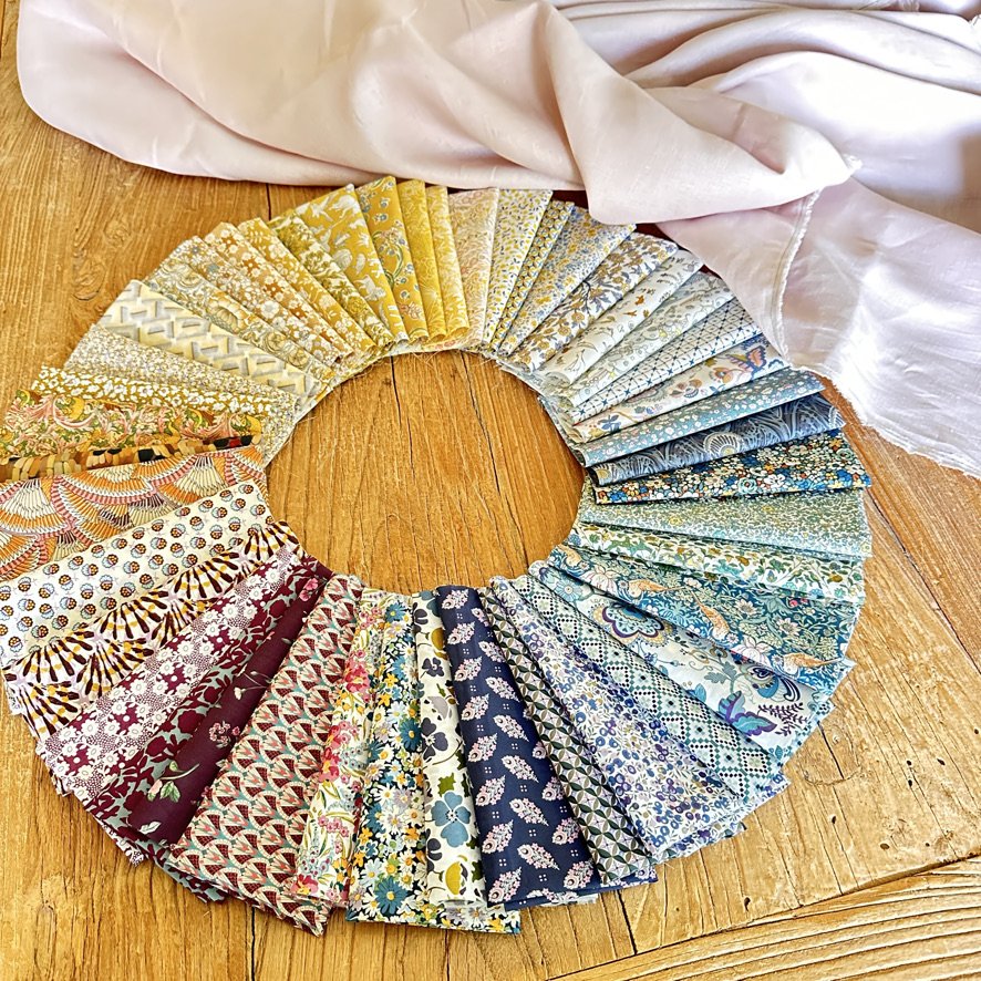 Polly May Quilt - Liberty Tana Lawn Bundle — Mel Storey Patchwork