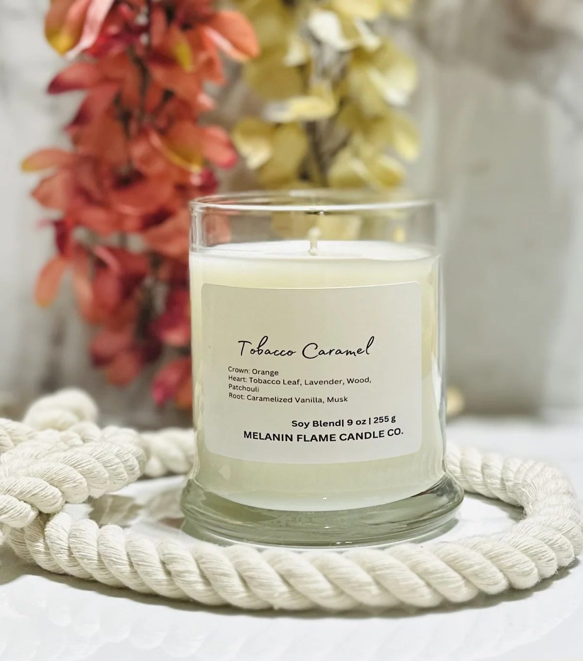 melanin flame candle company