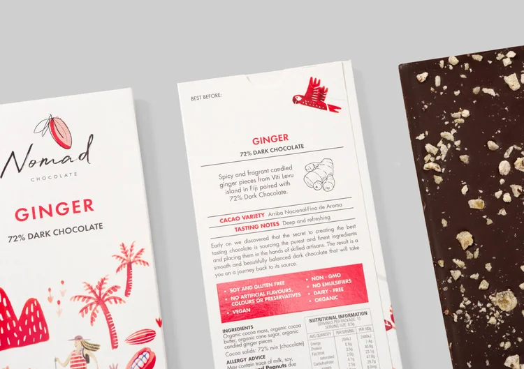 Nomad Chocolate — Twofromtwo - Design & Branding Studio - Graphic ...