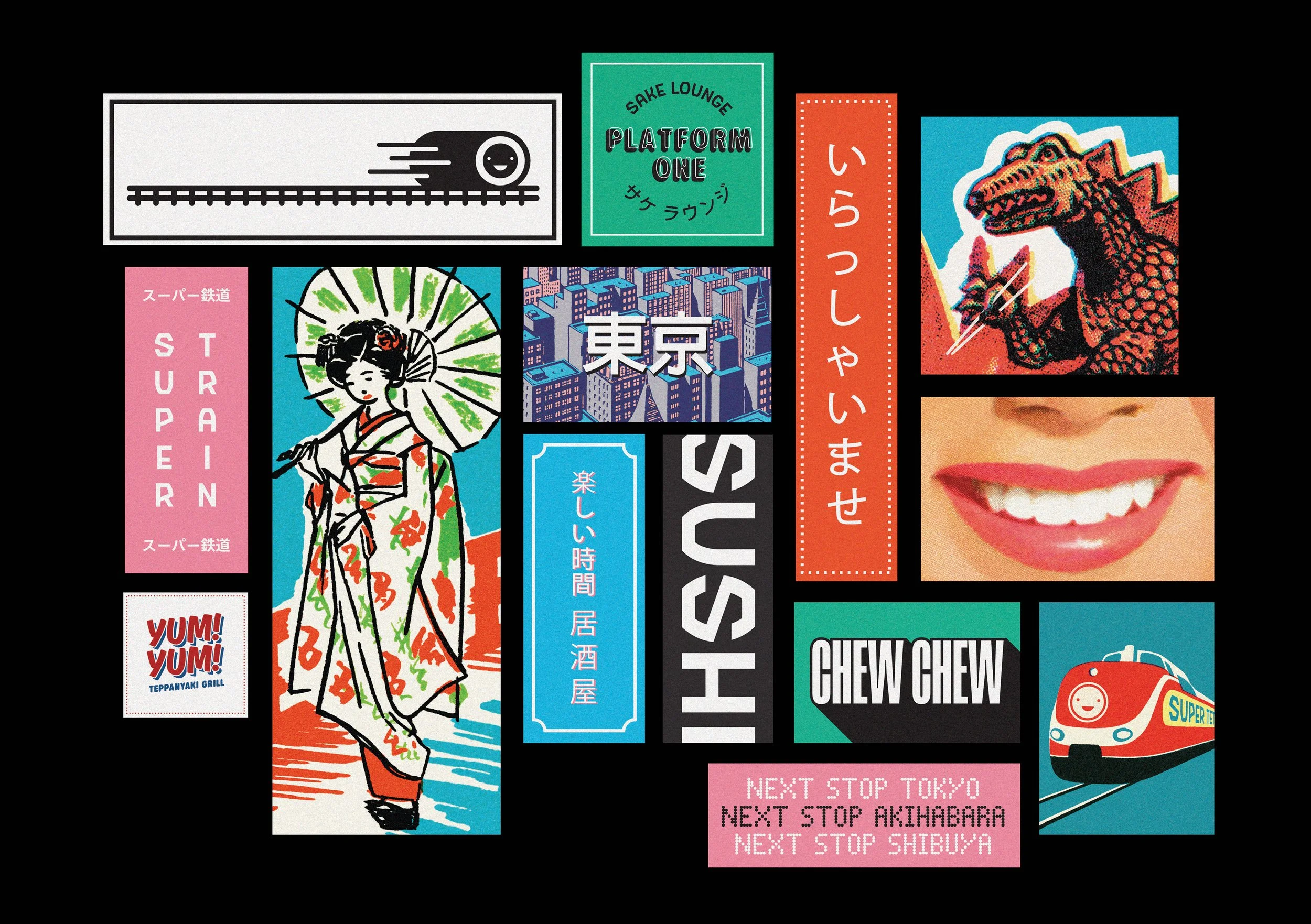 Super Tetsudo — Twofromtwo - Design and Branding Studio - Graphic ...