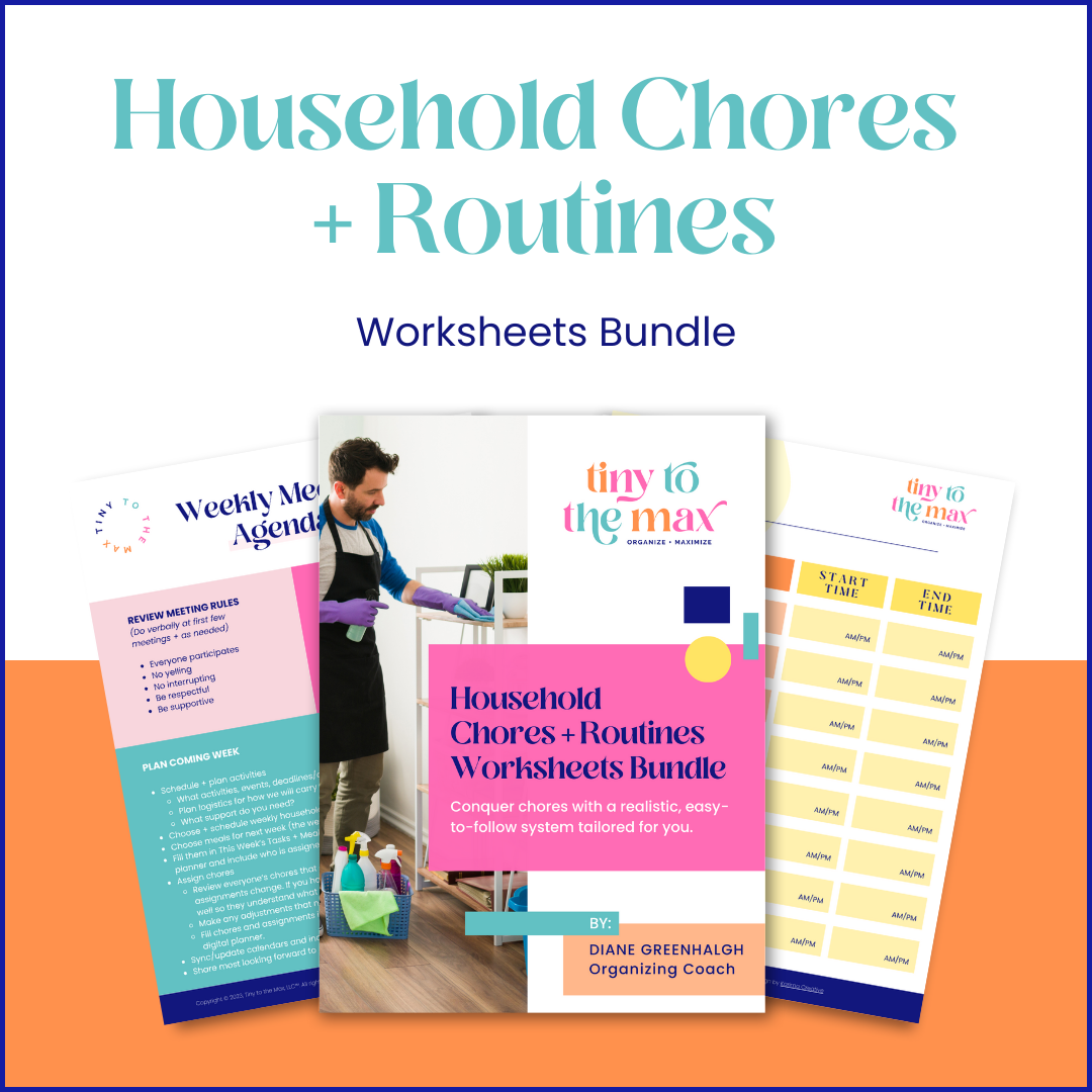 COMBO: Children + Chores Guide AND Household Chores + Routines ...