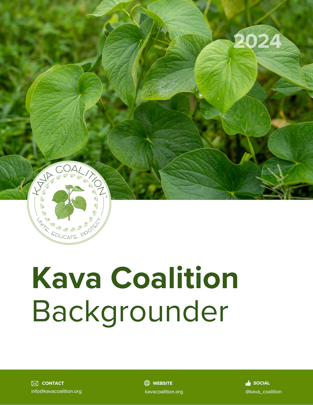 Backgrounders — Kava Coalition™