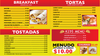 MENU — Gilbertos Taco Shop